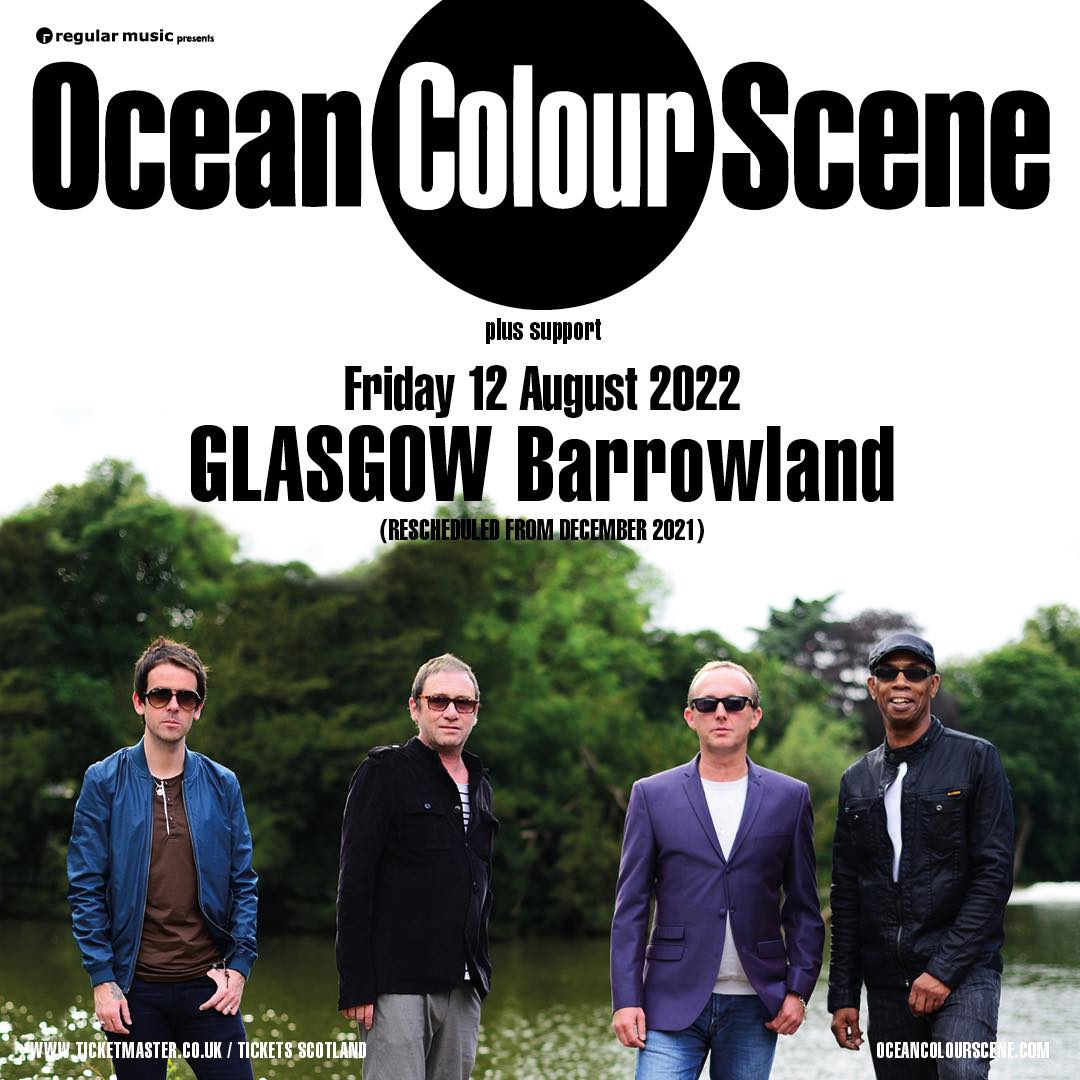 New Barrowland date - Ocean Colour Scene