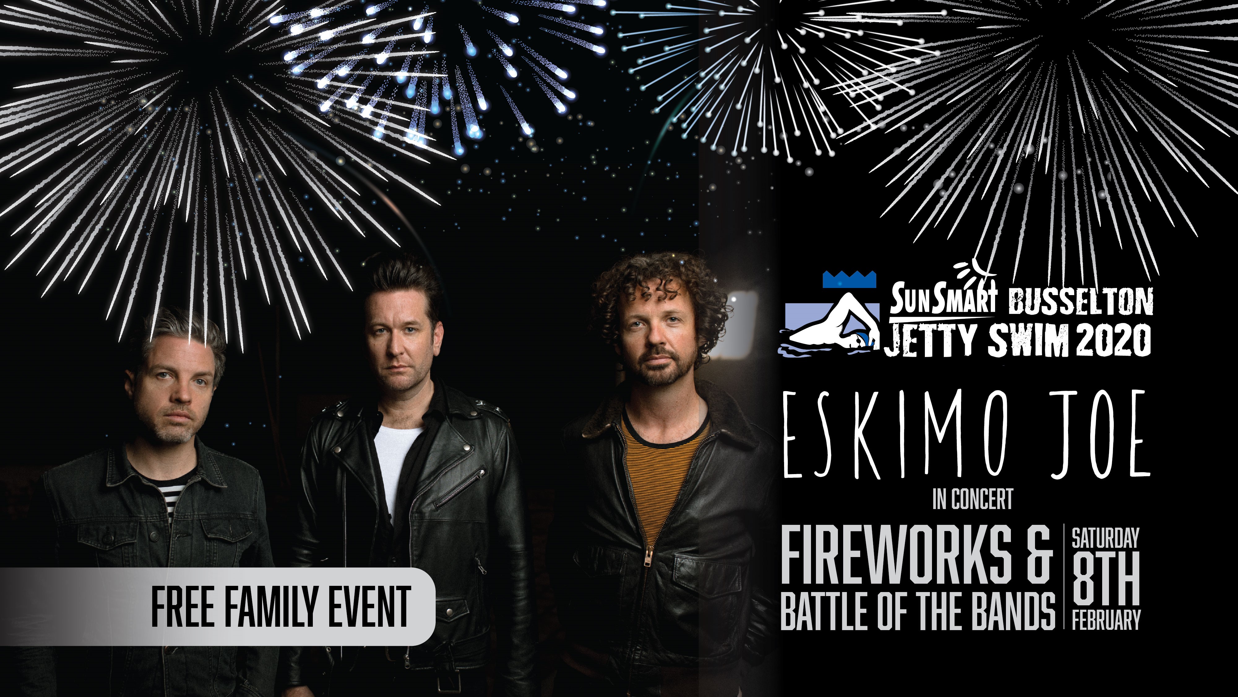ESKIMO JOE LIVE AT BUSSELTON JETTY SWIM - Catherine Haridy